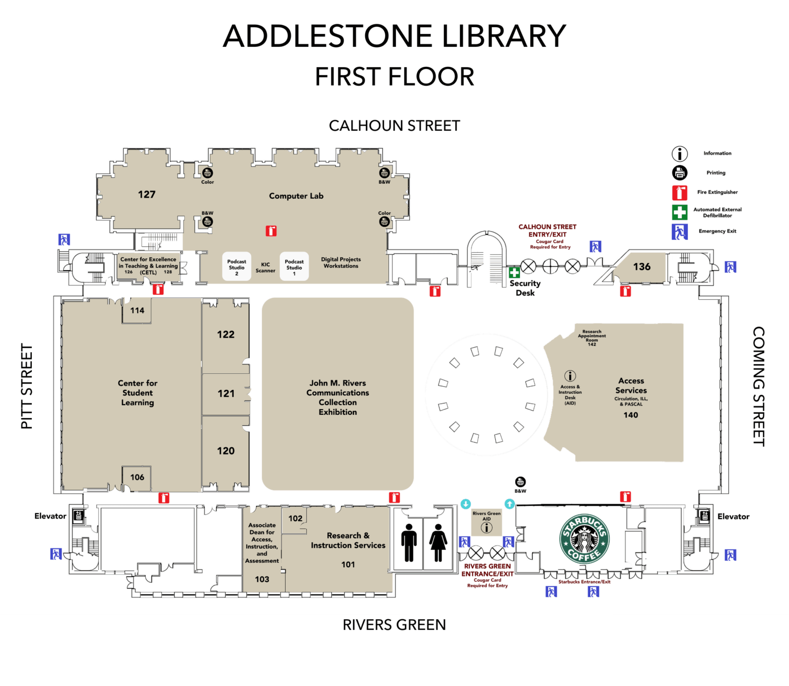 Floor Plans - College of Charleston Libraries